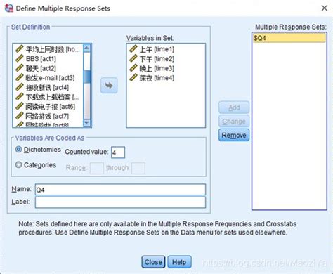 Spss多重响应交叉表分析 卓智网络工作室