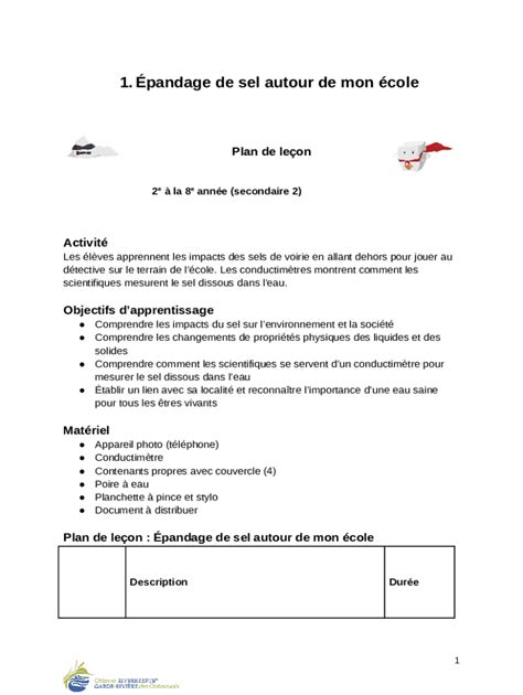 Guide De Gestion Des Zones Vulnrables Aux Sels De Voirie Doc Template