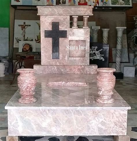 Lapida Marmol Rosa Lapida Lapida Funeraria Lapidas De Granito