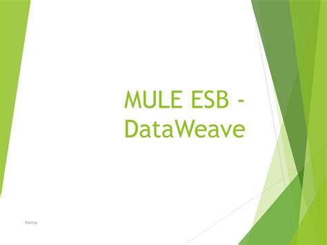mule esb dataweave speaker deck