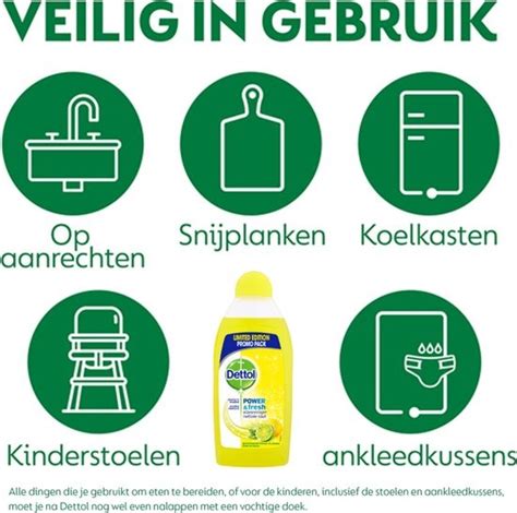 Dettol Dettol 500ml Allesreiniger Power And Fresh Citrus And 240