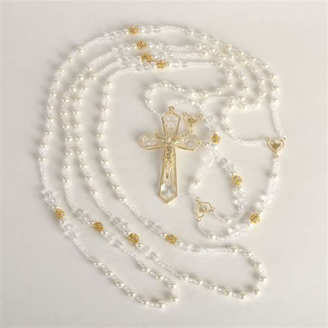 Lazo De Boda Pearl Crystal And Gold Wedding Lazo Arras De Etsy