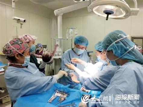 东营鸿港医院VIP产科实施剖宫产加巨大子宫肌瘤剔除术 海报新闻