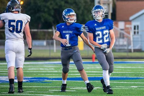 Muskegon Football Roundup Whitehall Oakridge Post Solid Second Round