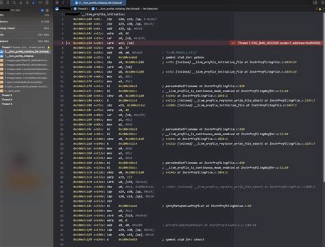 EXC BAD ACCESS Code 1 Address 0x Apple Developer Forums