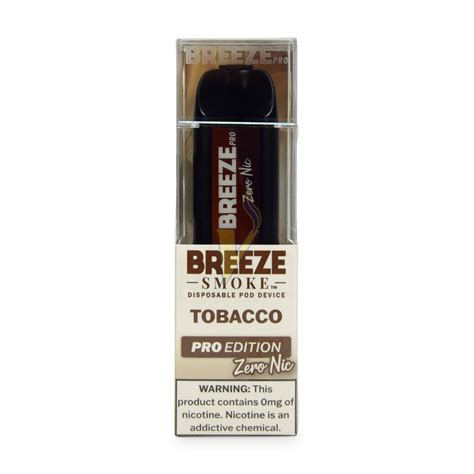 Breeze Pro 0 Nicotine Disposable Vape The Vapor Shoppe