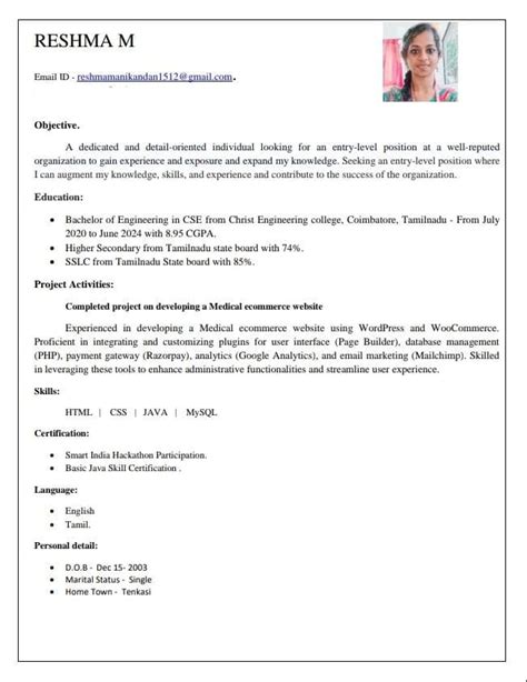 Reshma M On Linkedin Opentowork Webdevelopment Entrylevelposition