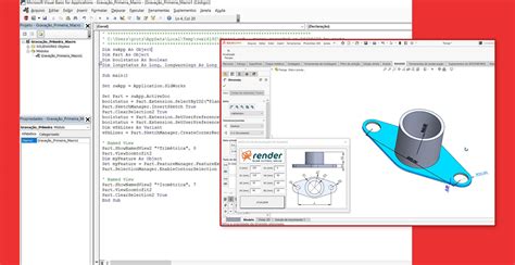 Criar Macros Solidworks Render Blog