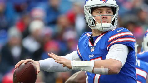 Buffalo Bills Qb Josh Allen Opens Up About Rookie Year Out Throwing
