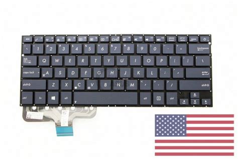 Teclado Americano Qwerty Azul Para Zenbook Accessoires Asus