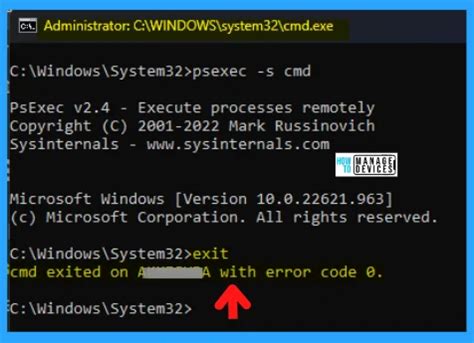 How To Use Psexec Utility Tool In Windows Htmd Blog