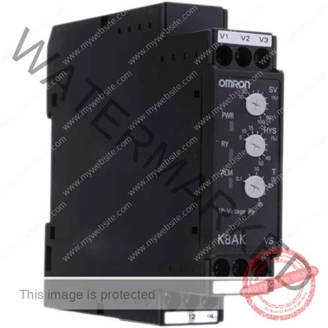 Omron K8ak Vs2 24vac Dc Voltage Monitoring Relay Autofits