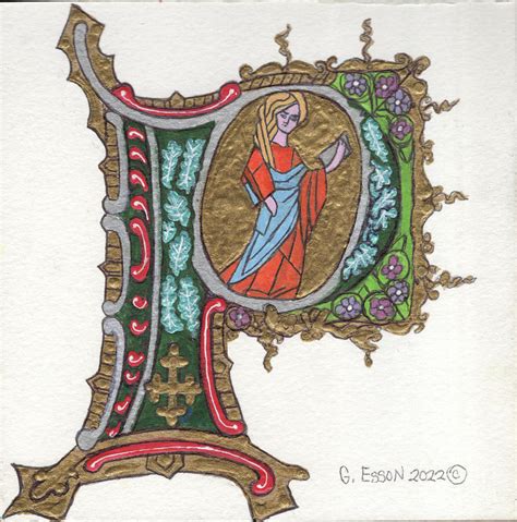 Illuminated Manuscript Letters