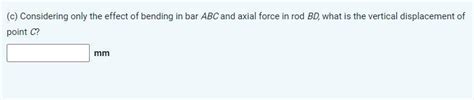 Solved Bar ABC Has A Rectangular Cross Section Of A By B Chegg
