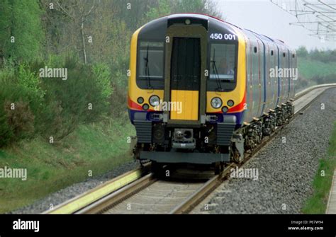 The First Of The New South West Trains Outer Suburban Class 450 Emu