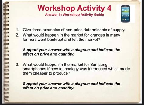 Solved Workshop Activity 4 Answer In Workshop Activity Guide