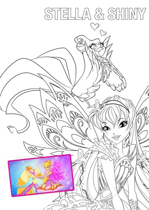 Winx Butterflix Coloring Pages To Download And Print For Free