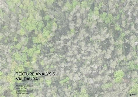 Texture Analysis Iaac Blog