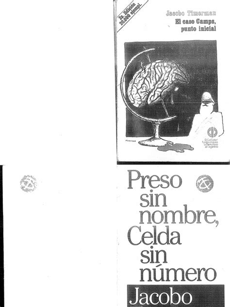 Preso Sin Nombre Celda Sin Numero Jacobo Timerman Pdf