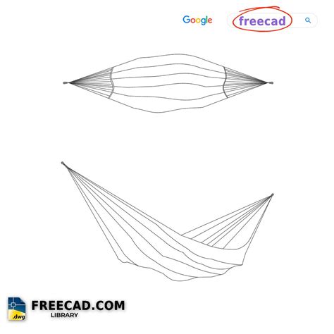 Hammock 2d In Autocad And Dwg File Cad Free