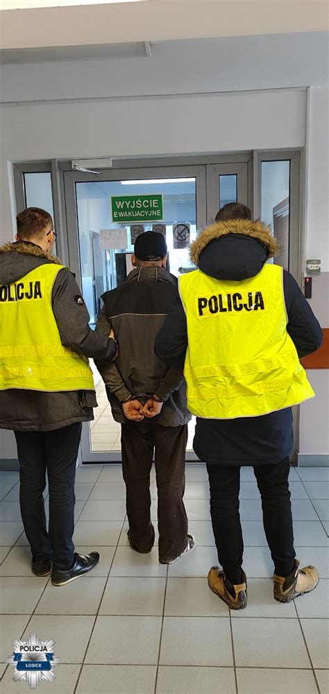 Zatrzymany sprawca rozboju Aktualności KPP w Łosicach