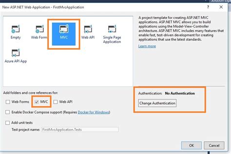 create your first asp mvc application step by step for beginners