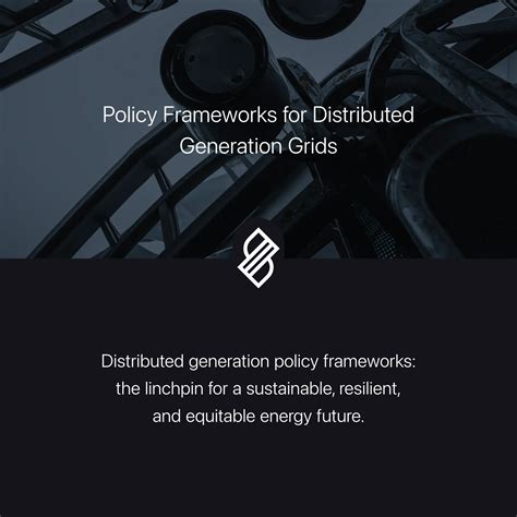 Policy Frameworks For Distributed Generation Grids → Scenario