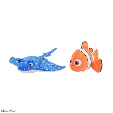 ニモとエイ先生のぬいぐるみ！セガプライズ ディズニーandピクサー『ファインディング・ニモ』グッズ｜ディズニーアンテナ