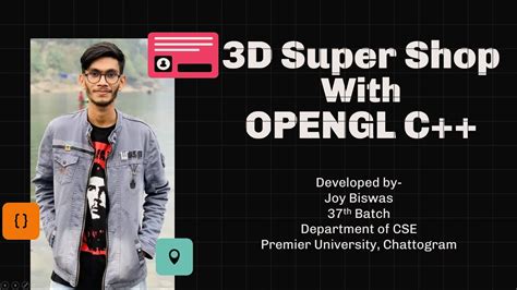 3d Super Shop Using Opengl C Computer Graphics Opengl C Joy