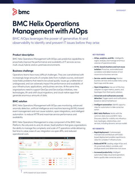 Bmc Helix Iops Pdf Artificial Intelligence Intelligence Ai