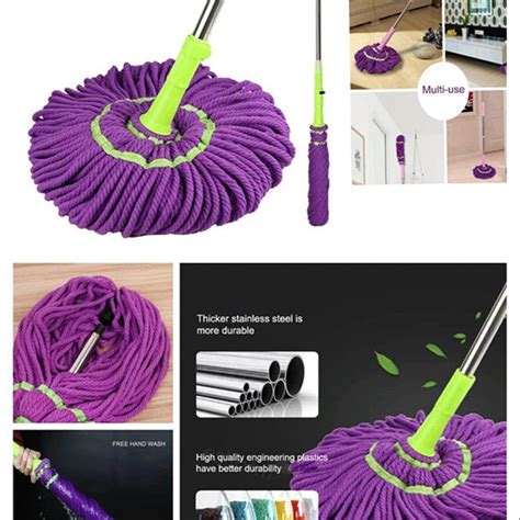 Self Wringing Twist Mop Microfiber Squeeze Mop Buyersinn