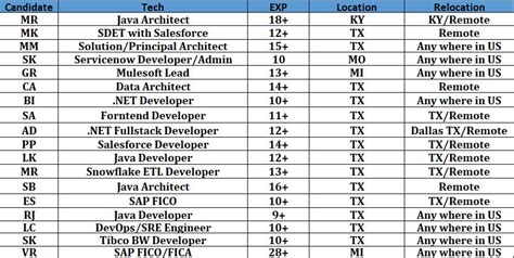 projectmanager projectowner salesforce dotnet sap react frontend