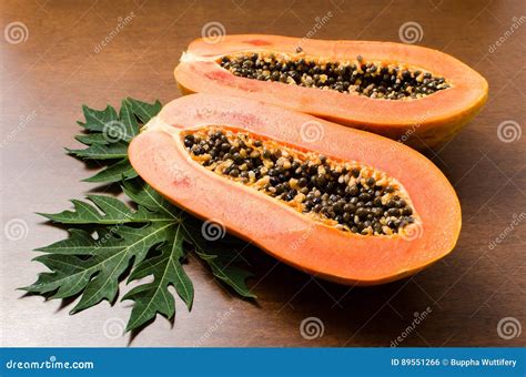 Frutta Matura Della Papaia Fotografia Stock Immagine Di Tropicale