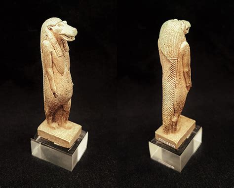 Egyptian Taweret Amulet Timothy S Y Lam Museum Of Anthropology