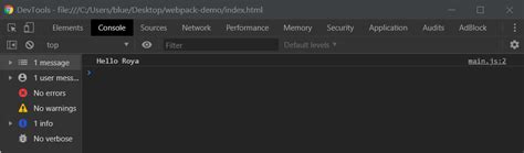 Webpack 前端打包工具 環境安裝與基本配置 Roya s Blog