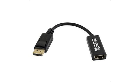 plugable displayport to hdmi passive adapter windows linux systems