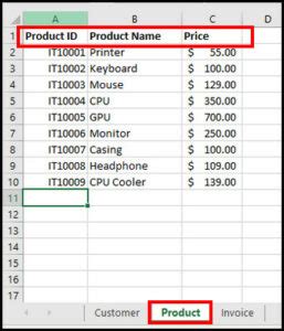 Create Multiple Invoices From MS Excel With Templates