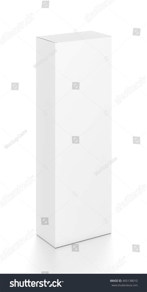 Tall Rectangle Box Template