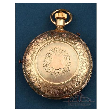 Antique Minute Repeater Pocket Watch And Chronometer Switzerland
