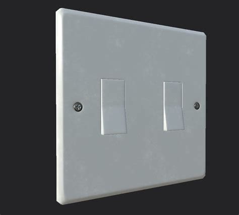 Modelo Light Swith Gameready Modelo Pbr Low Poly 3d Modelo 3d 3