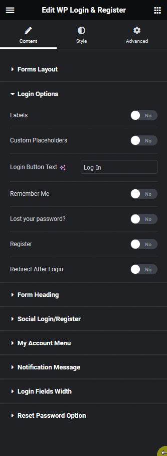 How To Create A Login Register Form In Elementor The Plus Addons