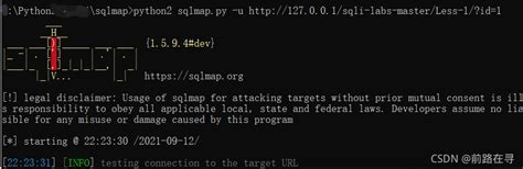 Sqlmap在windows下的安装、使用及进阶windows Sqlmap Csdn博客