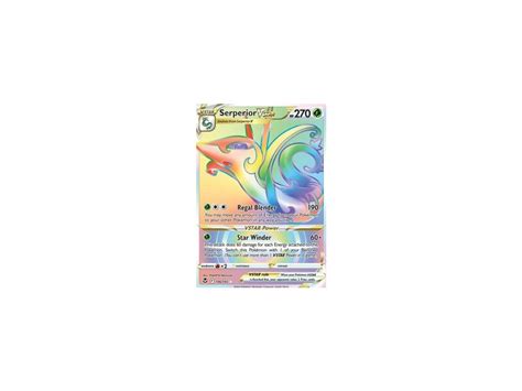 Sit 196195 Serperior Vstar Silver Tempest Alolacz