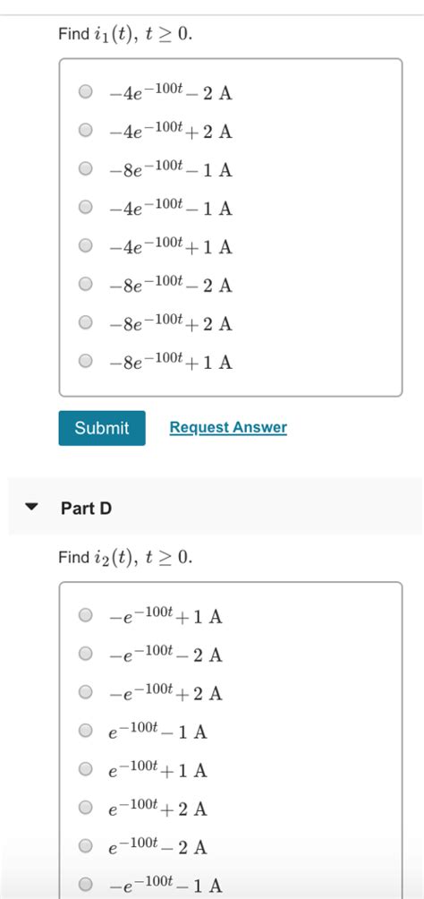 Solved Part A The Three Inductors In The Circuit In The