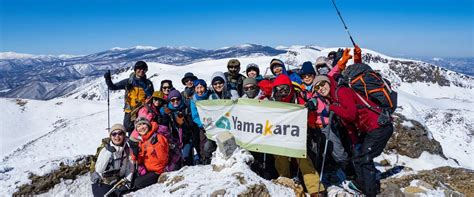 雪山登山教室Yamakara Snow College第3回安達太良山 Yamakara