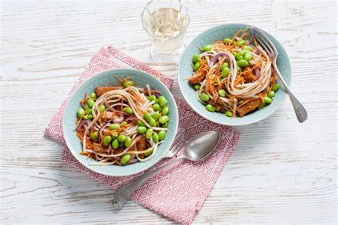 Udonnoedels Met Edamame Recept Allerhande Albert Heijn