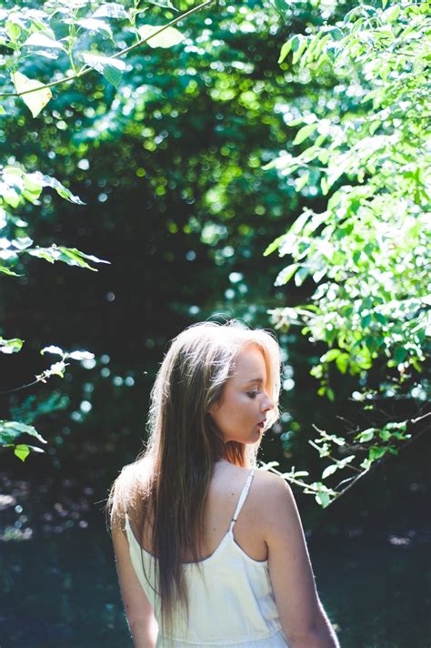 Free Images Tree Forest Person Girl Sunshine Sun Woman