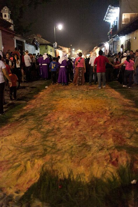 La Alfombra Creating An Alfombra For Semana Santa In Guatemala