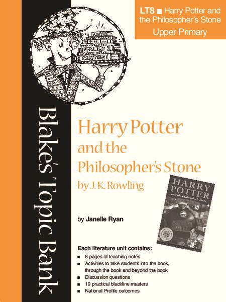 Harry Potter And The Philosophers Stone Unit Plan For 3rd 12th Grade