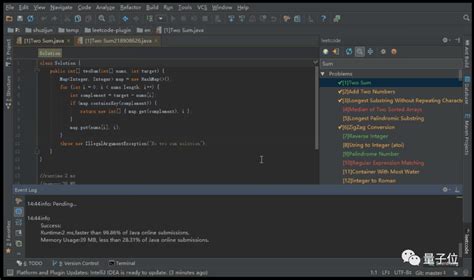 在ide中刷leetcode，编码调试一体化，刷题效率直线up 量子位 Segmentfault 思否